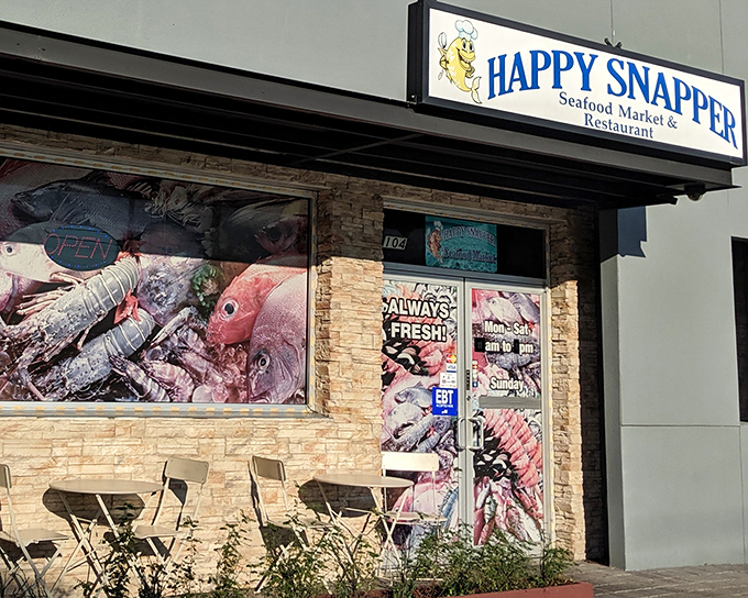 The unassuming storefront of Happy Snapper Seafood might not stop traffic, but trust me&mdash;what's inside will stop your culinary heart.
