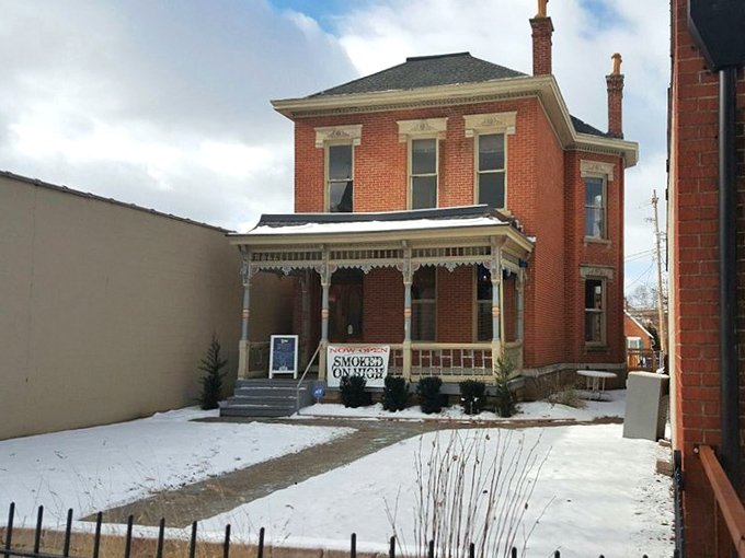 This charming brick beauty houses barbecue magic that'll make your neighbors wonder where you disappeared to.