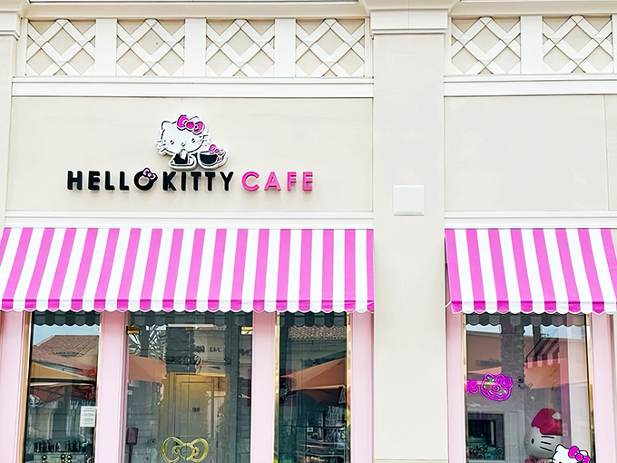 The pink palace beckons with its candy-striped awning &ndash; a portal to a world where adulthood takes a delightful vacation and your inner child gets VIP treatment.
