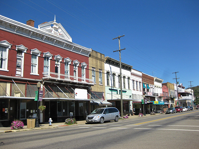 Main Street Pomeroy looks like a movie set where small-town America decided to keep all its charm and skip the franchise invasion.