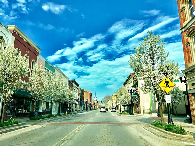 Greenville's historic downtown corner looks like it was plucked from a Norman Rockwell painting and given just enough modern touches to keep the electricity flowing.