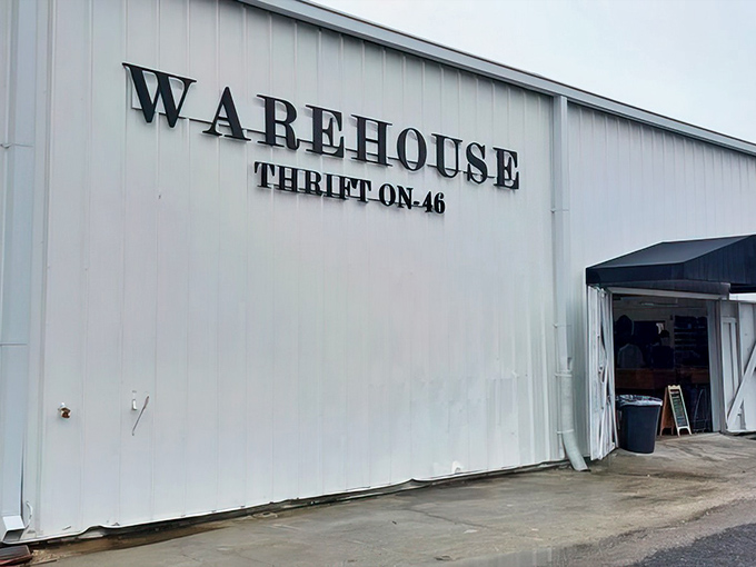 The unassuming white exterior of Thrift on 46 is like a poker player with a royal flush—nothing on the outside reveals the treasures waiting within.