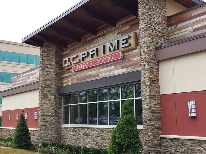 The unassuming exterior of DC Prime belies the carnivorous paradise within. Like finding a diamond in a suburban shopping center.
