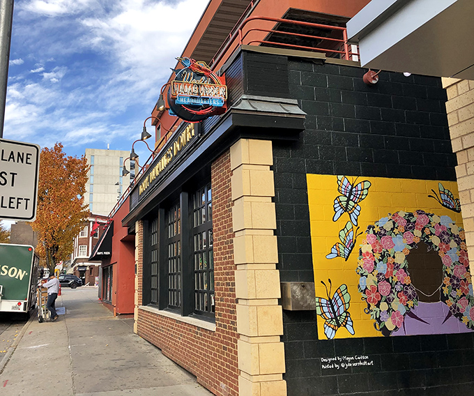 That red neon glow isn't just a sign&mdash;it's a beacon calling to burger pilgrims across Madison. The humble brick exterior belies the flavor explosion waiting inside.