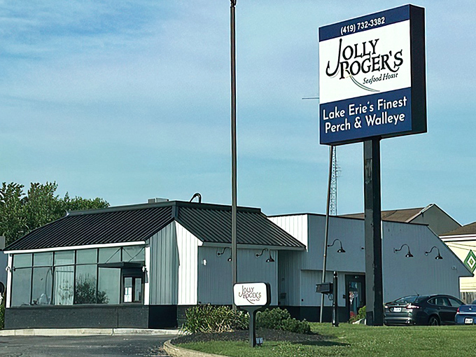 The unassuming exterior of Jolly Rogers belies the culinary treasures within. Like finding a pearl in an oyster, this Port Clinton landmark delivers big on flavor.