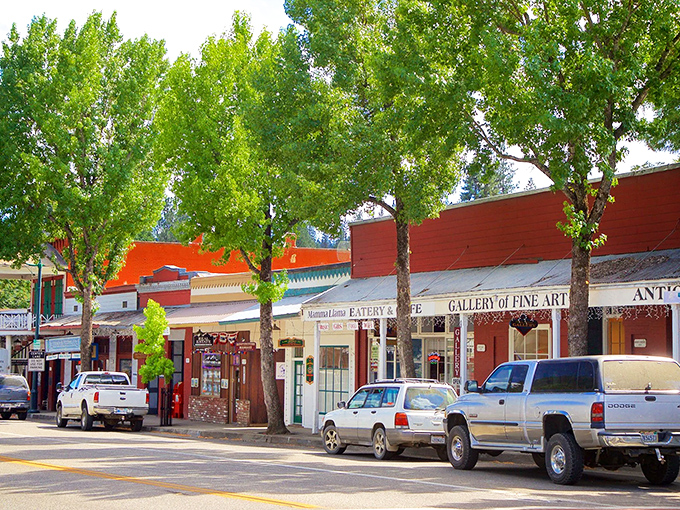 Main Street Weaverville proves small-town charm doesn't require a Hollywood budget or special effects.