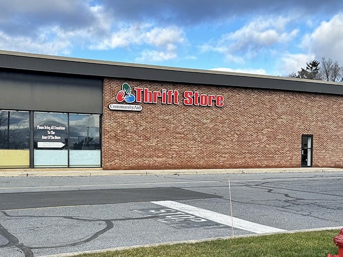 The brick facade of CommunityAid might look unassuming, but inside lies a treasure trove that makes bargain hunters' hearts skip a beat.