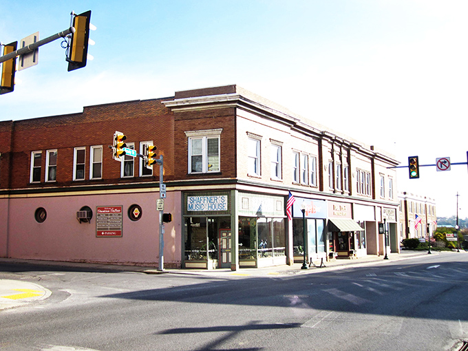 DuBois' historic downtown buildings stand as proud sentinels of small-town charm, where brick facades tell stories of generations past and present.