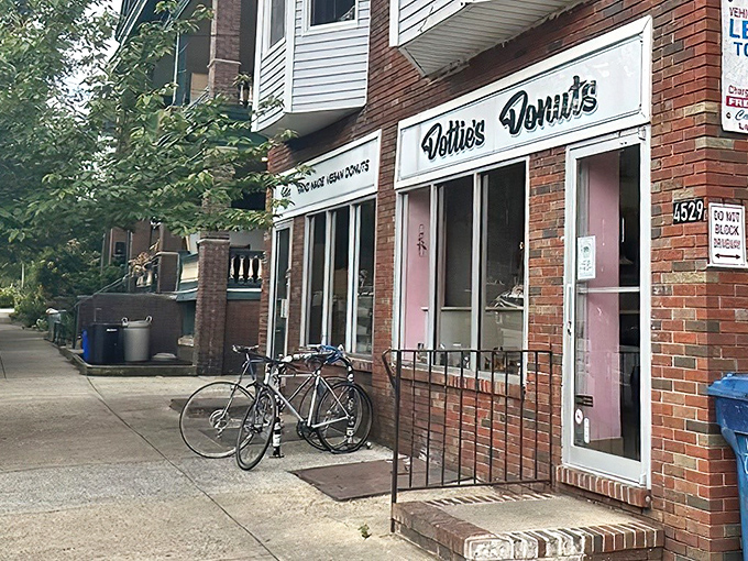 The unassuming brick storefront of Dottie's Donuts might not scream "vegan revolution," but inside, a delicious rebellion is definitely underway.