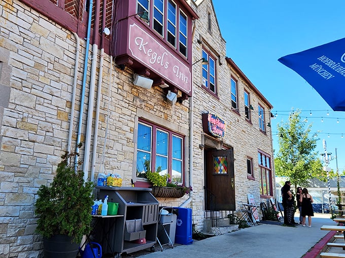 Fairy tales come true at sunset, when Kegel's Inn's stone fa&ccedil;ade glows like a Bavarian castle that somehow landed in West Allis, complete with that iconic neon sign.