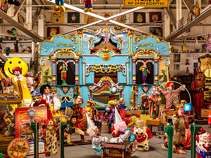 The Simpson family meets Playmobil meets creepy clown &ndash; this pop culture collision at American Treasure Tour Museum is nostalgia on steroids.