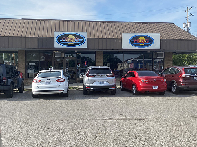 Unassuming strip mall location, classic diner rule in action: the less flashy the exterior, the more extraordinary the food inside.