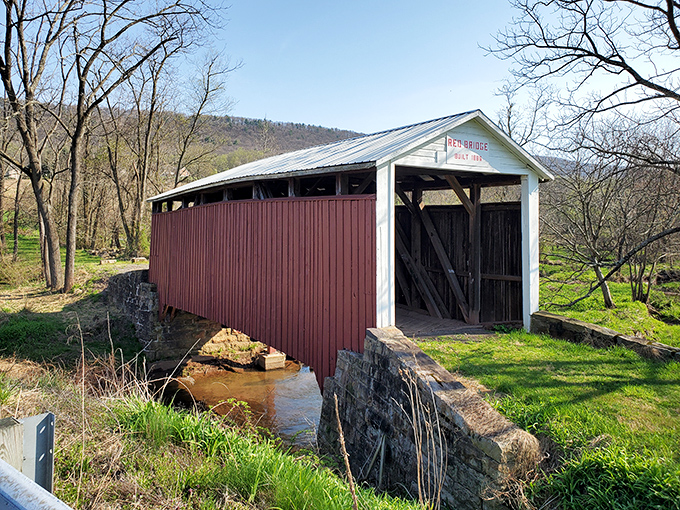 Orange lilies greet visitors like nature's own welcome committee at this Perry County treasure.