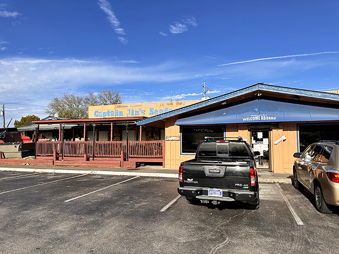 The unassuming exterior of Captain Jim's belies the seafood treasures within&mdash;like finding an oyster with a pearl in the mountains of Tennessee.
