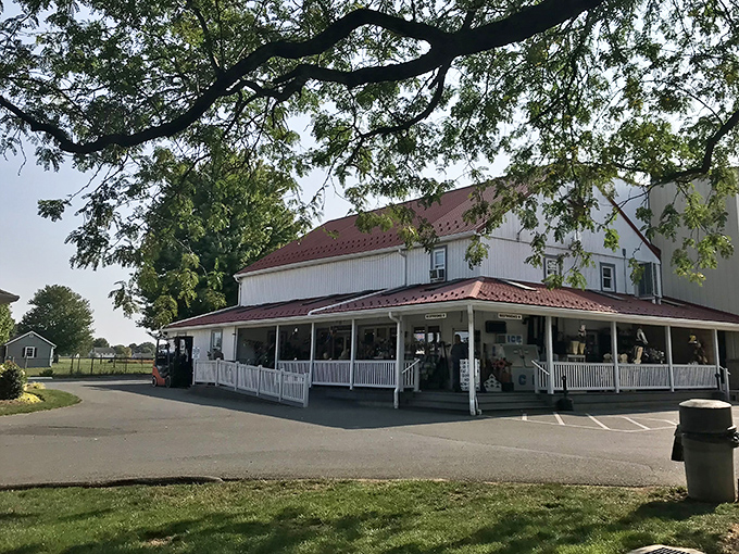 The classic white farmhouse with red roof isn't just Instagram-worthy&mdash;it's a beacon of buttery hope for carb enthusiasts across Pennsylvania.