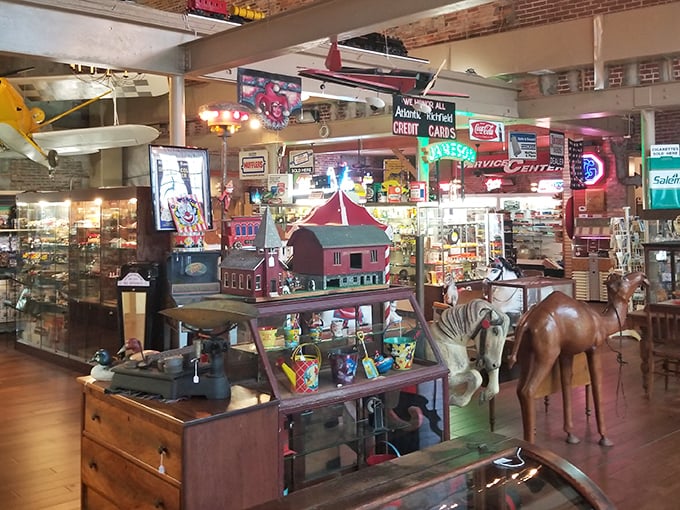 Step into a time machine disguised as a general store. The curved glass display cases alone are worth the trip to Snow Hill.