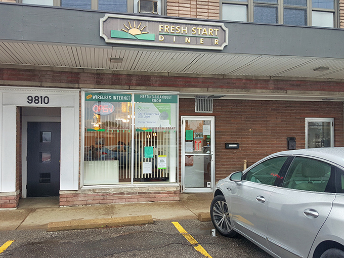 The unassuming exterior of Fresh Start Diner in Twinsburg hides culinary treasures that locals have been keeping secret for too long.