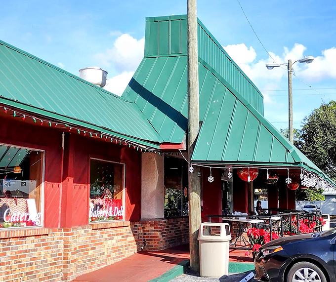 The iconic green roof of Alessi Bakery beckons like a beacon of buttery hope to Tampa locals and visitors alike.