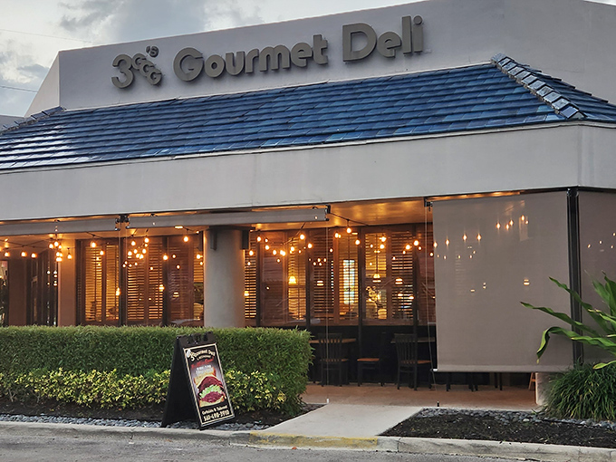 The unassuming exterior of 3G's Gourmet Deli proves once again that culinary treasures often hide in plain sight along Florida's strip malls.