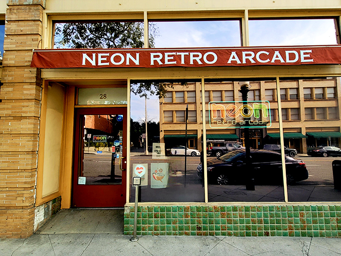 The glowing beacon of nostalgia on Colorado Boulevard beckons to your inner child like a time machine disguised as a storefront.