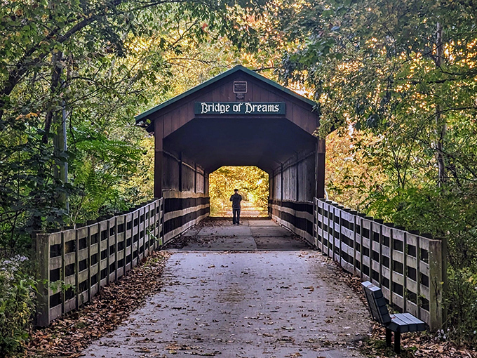 This isn't just a bridge &ndash; it's a portal to simpler times when craftsmanship meant something special.