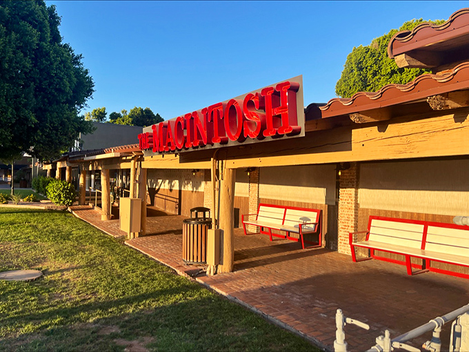 That iconic red signage isn't just eye-catching&mdash;it's a beacon of culinary comfort calling to hungry souls across Phoenix.