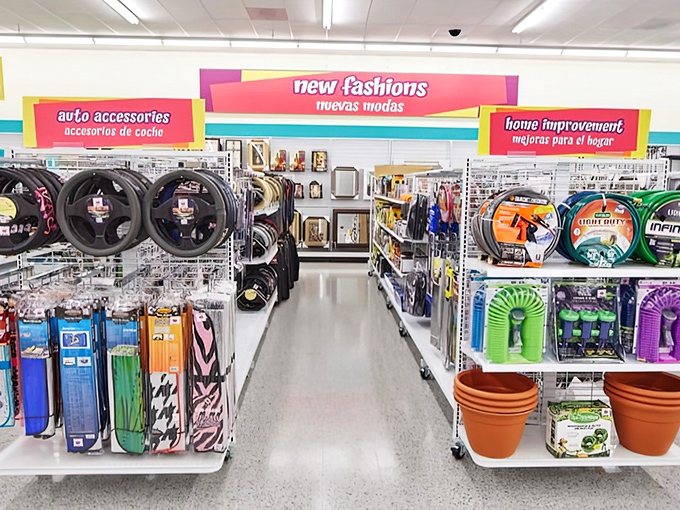 The bright magenta sign of dd's DISCOUNTS beckons bargain hunters like a retail lighthouse, promising treasures at prices that won't make your wallet weep.