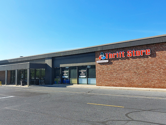 The unassuming brick exterior hides a treasure trove within &ndash; like finding out your quiet neighbor is secretly a rock star.