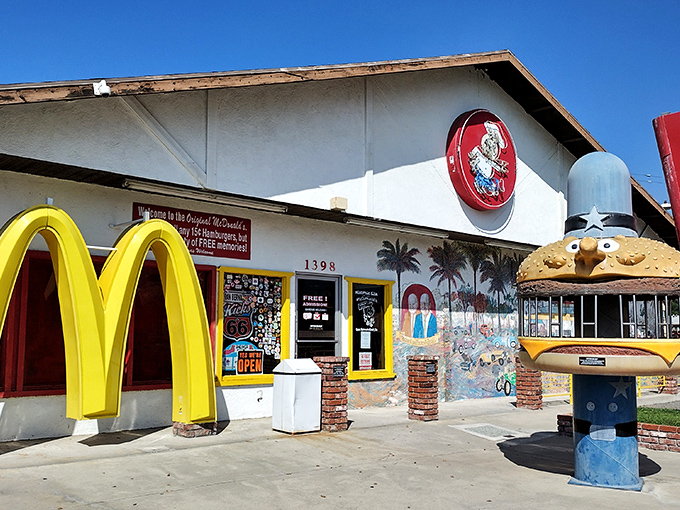 Step into nostalgia heaven where childhood memories come flooding back with every golden arch. 