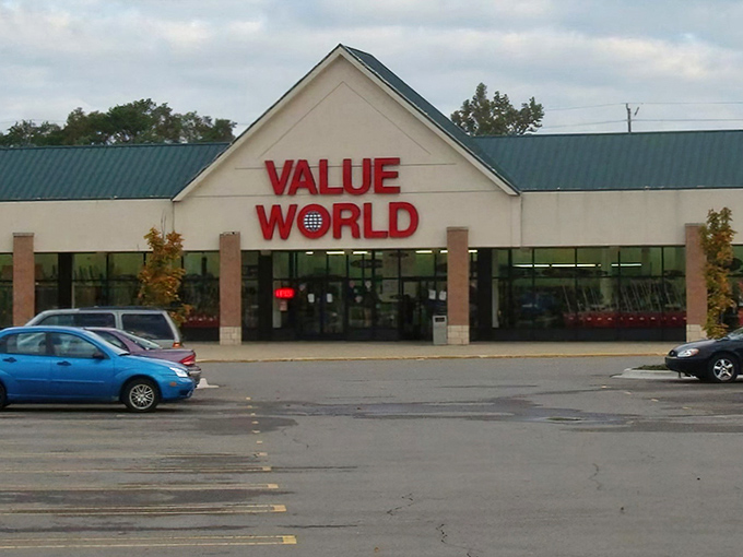 Value World's unassuming exterior hides a universe of treasures within, like finding a secret portal to bargain heaven in suburban Southfield.