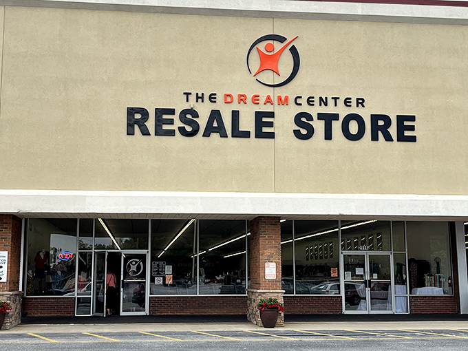 The unassuming storefront belies the treasure trove within. Like finding a secret passage in your favorite childhood book, this entrance leads to adventure.