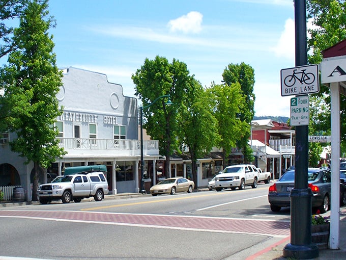 Weaverville's historic Main Street looks like a movie set, but unlike Hollywood, the charm here is 100% authentic &ndash; no CGI required.