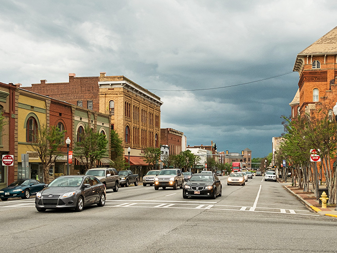 Downtown Americus looks like a movie set where small-town charm meets real-life affordability. Historic brick buildings frame a perfectly walkable main street.
