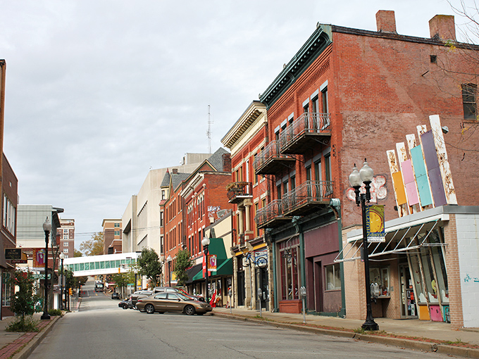 Downtown Greensburg showcases classic brick architecture and charming storefronts, including the historic Rialto Theatre. Small-town America with big-city character.