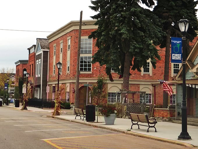 Lexington's Main Street could double as a movie set, with its colorful storefronts and old-fashioned lampposts creating that perfect small-town ambiance.
