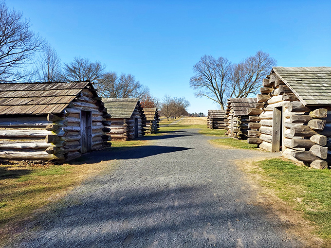 These log cabins aren't exactly five-star accommodations, but they tell a story of American resilience that no luxury resort ever could.