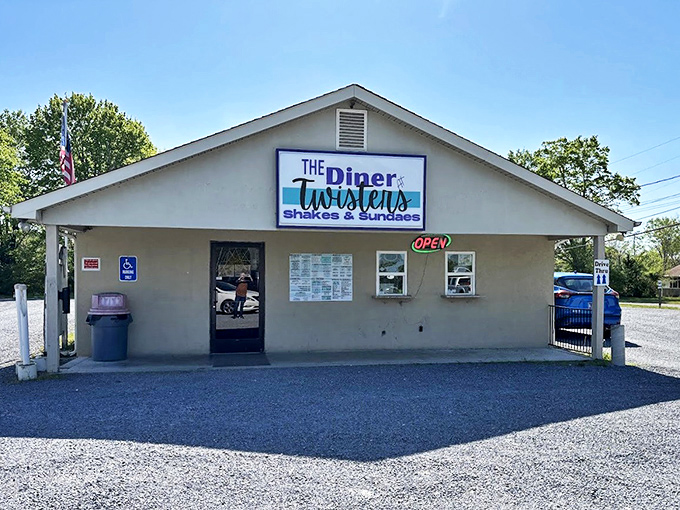 The humble exterior of The Diner at Twisters belies the culinary treasures within. Sometimes the best food comes from the most unassuming places.