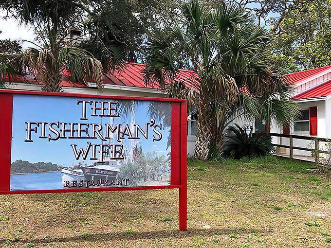 The little red-roofed cottage that could! This unassuming seafood sanctuary in Carrabelle proves paradise doesn't need a valet or dress code.