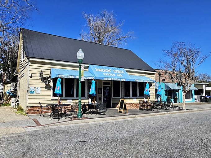 The unassuming exterior of Shuckin' Shack belies the seafood treasures within. Like finding a pearl in an oyster, this Summerville gem rewards those who venture inside.