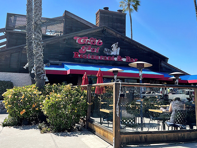 The weathered wood exterior screams "authentic seafood joint" &ndash; exactly the kind of place where memorable meals and maritime stories are born.