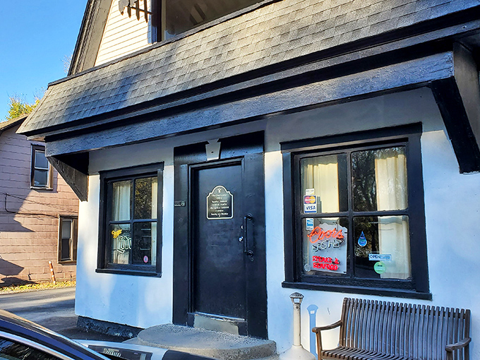 Don't let the modest exterior fool you. Behind this unassuming white facade lies one of Harrisburg's most treasured culinary secrets.