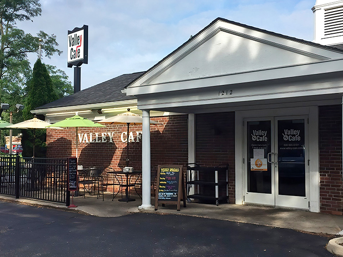 The unassuming brick exterior of Valley Caf&eacute; in Akron hides a breakfast paradise that locals guard like a secret family recipe.