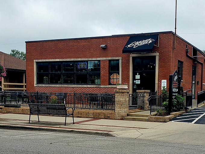 The unassuming brick exterior of Starliner Diner hides a universe of flavor within. Like finding a portal to culinary bliss in suburban Hilliard. 