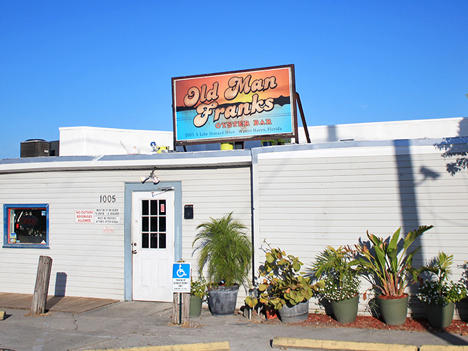 "The Best Sunset In Town" isn't just marketing talk&mdash;it's a promise Old Man Frank's delivers on nightly, with nature's show stealing the spotlight from even their legendary shrimp.