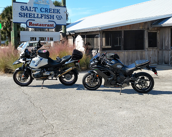 That weathered exterior isn't trying to impress anyone – it's too busy being authentically Florida fabulous.