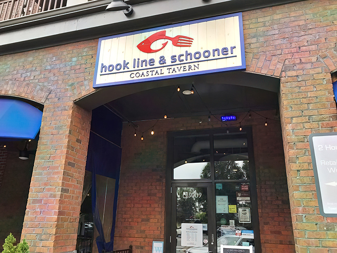 The brick facade with bright blue awnings might not scream "seafood paradise," but locals know this Smyrna gem is worth navigating any waters to find.