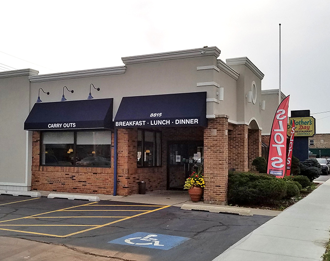 The unassuming brick exterior of Mother's Day Restaurant hides culinary treasures that locals have been keeping secret for too long.