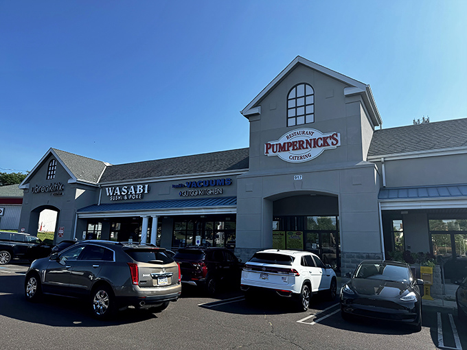 Unassuming strip mall treasure! Pumpernick's exterior might not scream "culinary destination," but the best food stories often begin with "you'd never know from looking outside."