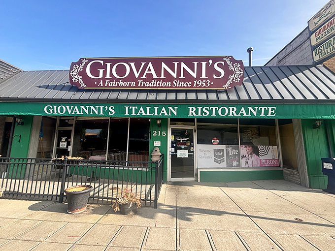 The green-awninged storefront beckons like an old friend &ndash; Giovanni's has been making Fairborn dreams come true since 1953, one pasta dish at a time.