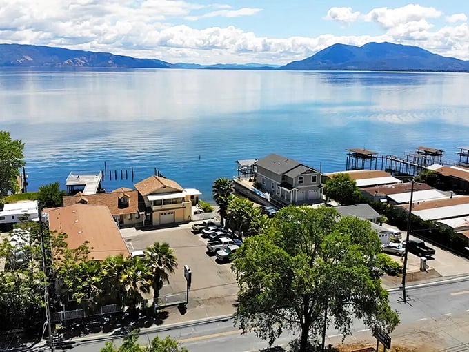 Lakeport's Main Street looks like it was plucked from a Hallmark movie set, with colorful historic buildings that practically beg you to window shop.